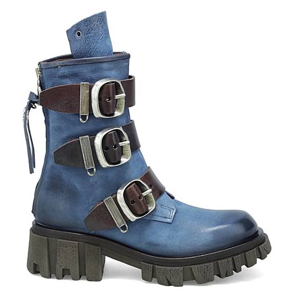 A.S.98 | Shoes | New As98 Womens Hamish Chunky Platform Boot In Blue ...